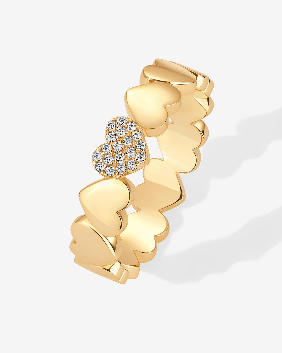 Heart Stackable Ring – PAVOI