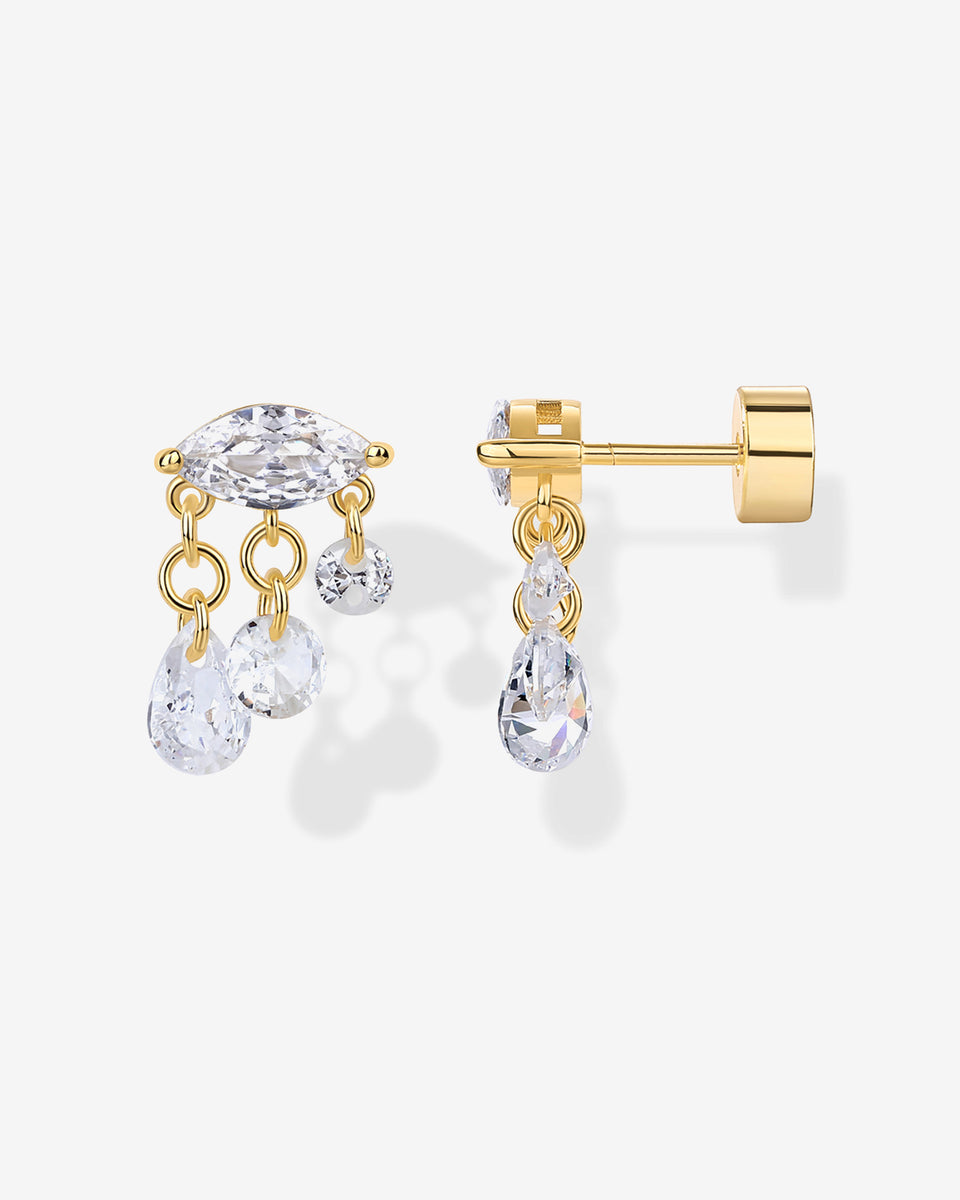 Crying Dangle Studs – PAVOI