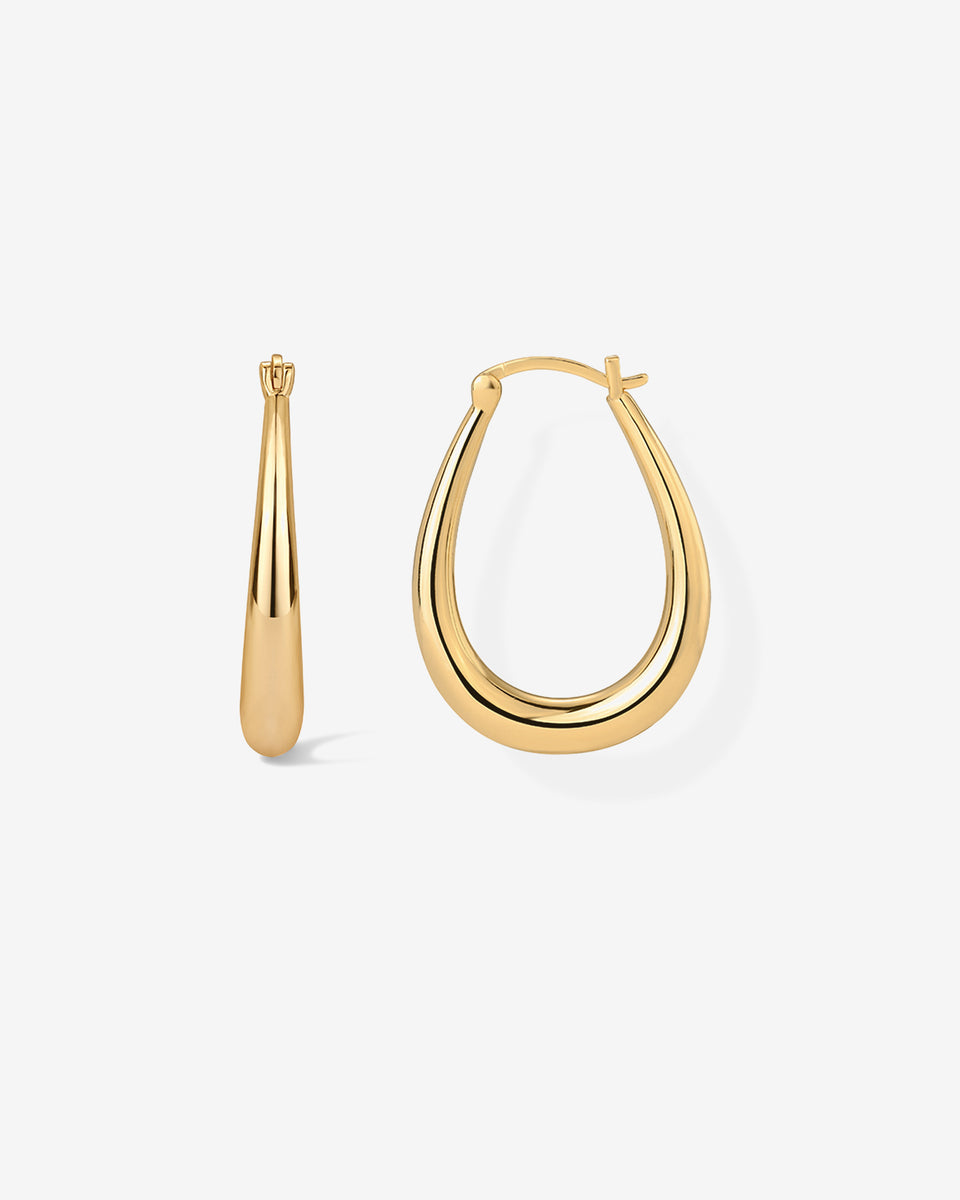 Oval Hoops – PAVOI