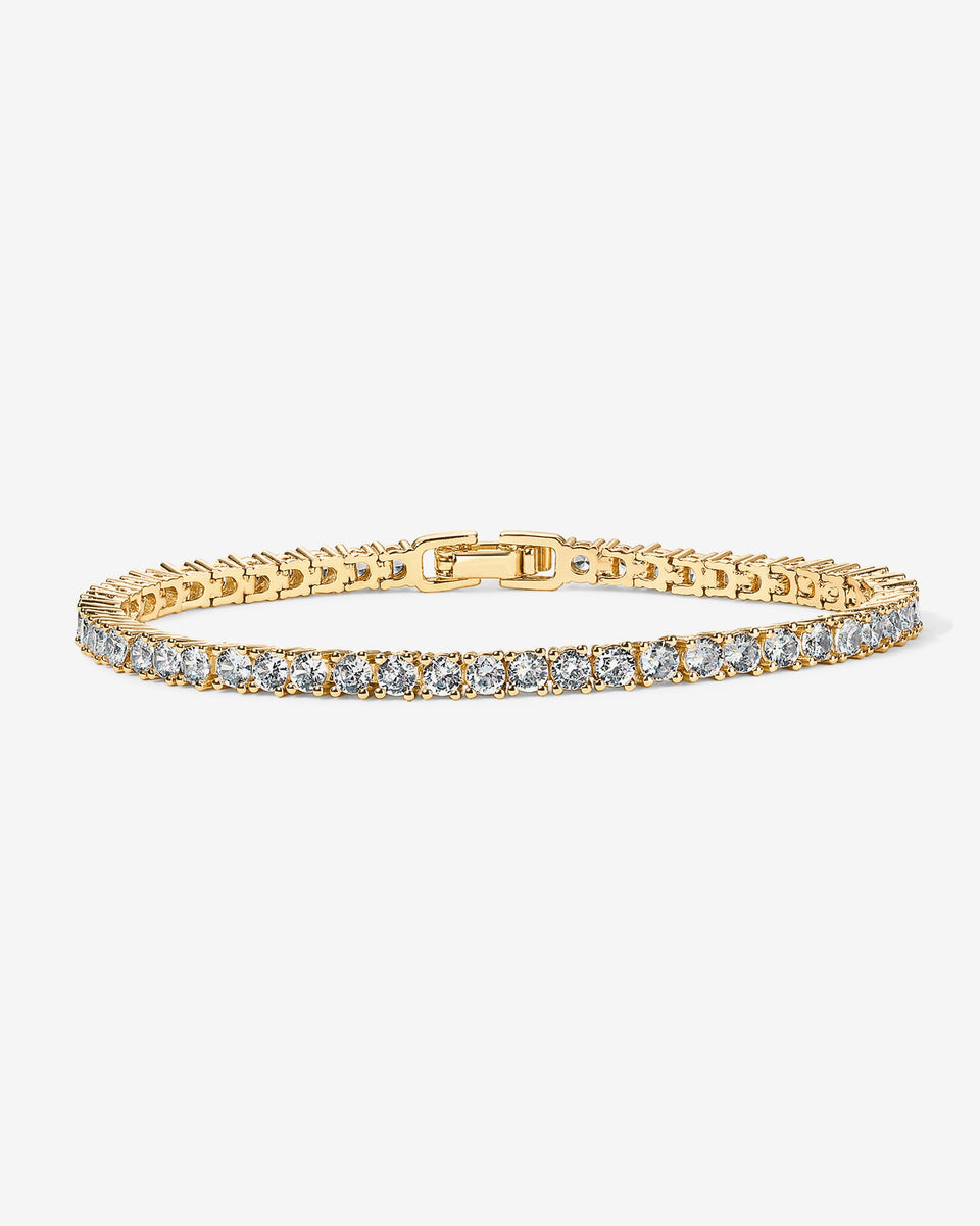 Shop PAVOI's Medium Tennis Bracelet | Affordable Bracelet | Looks Real