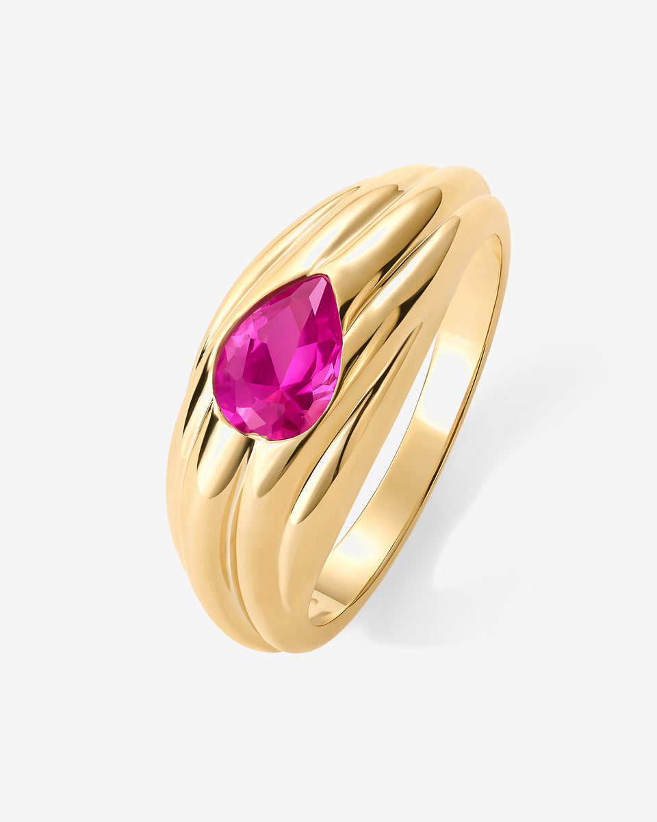 Multi Colored Chunky Ring – PAVOI