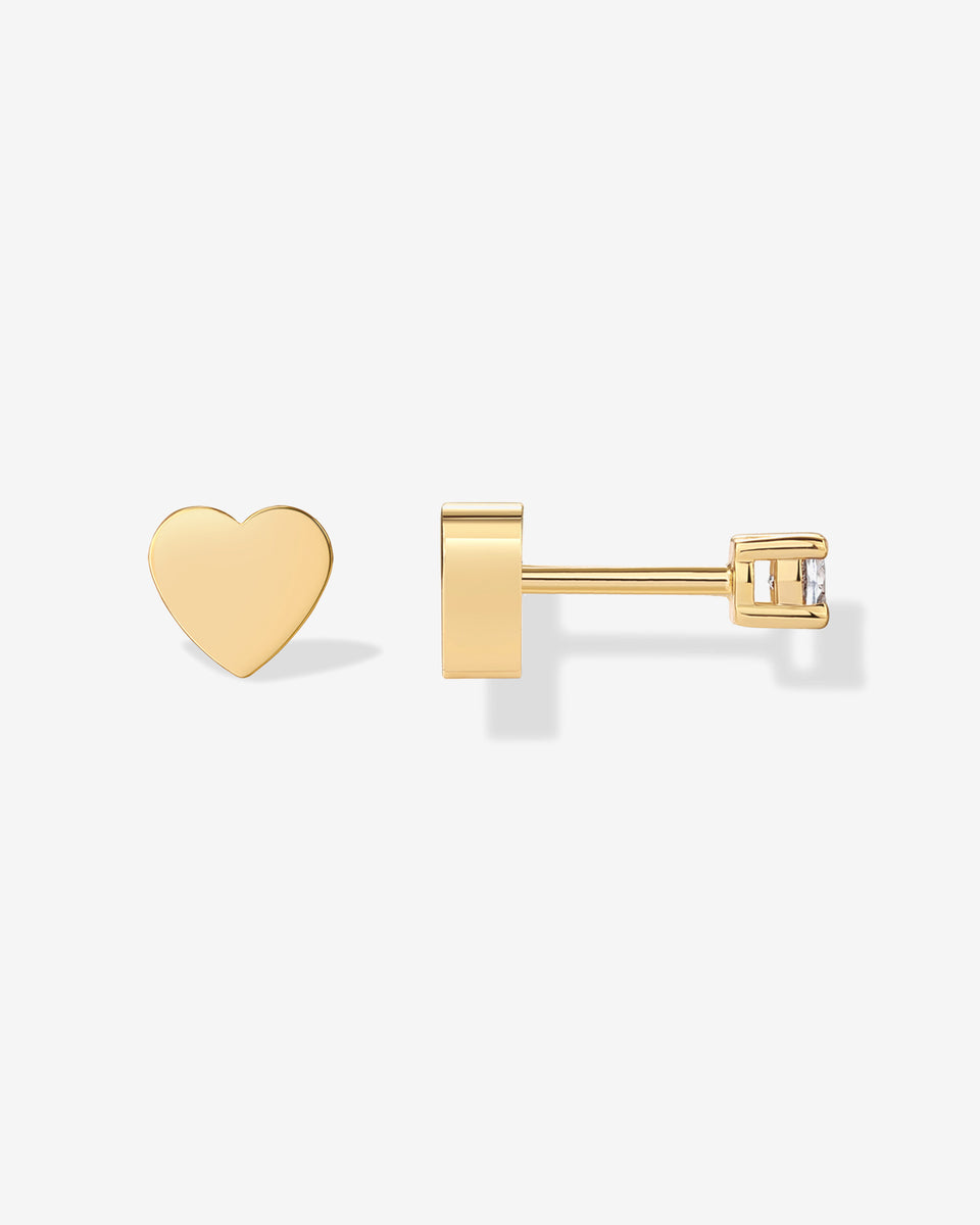 Two-Way Heart Studs – PAVOI