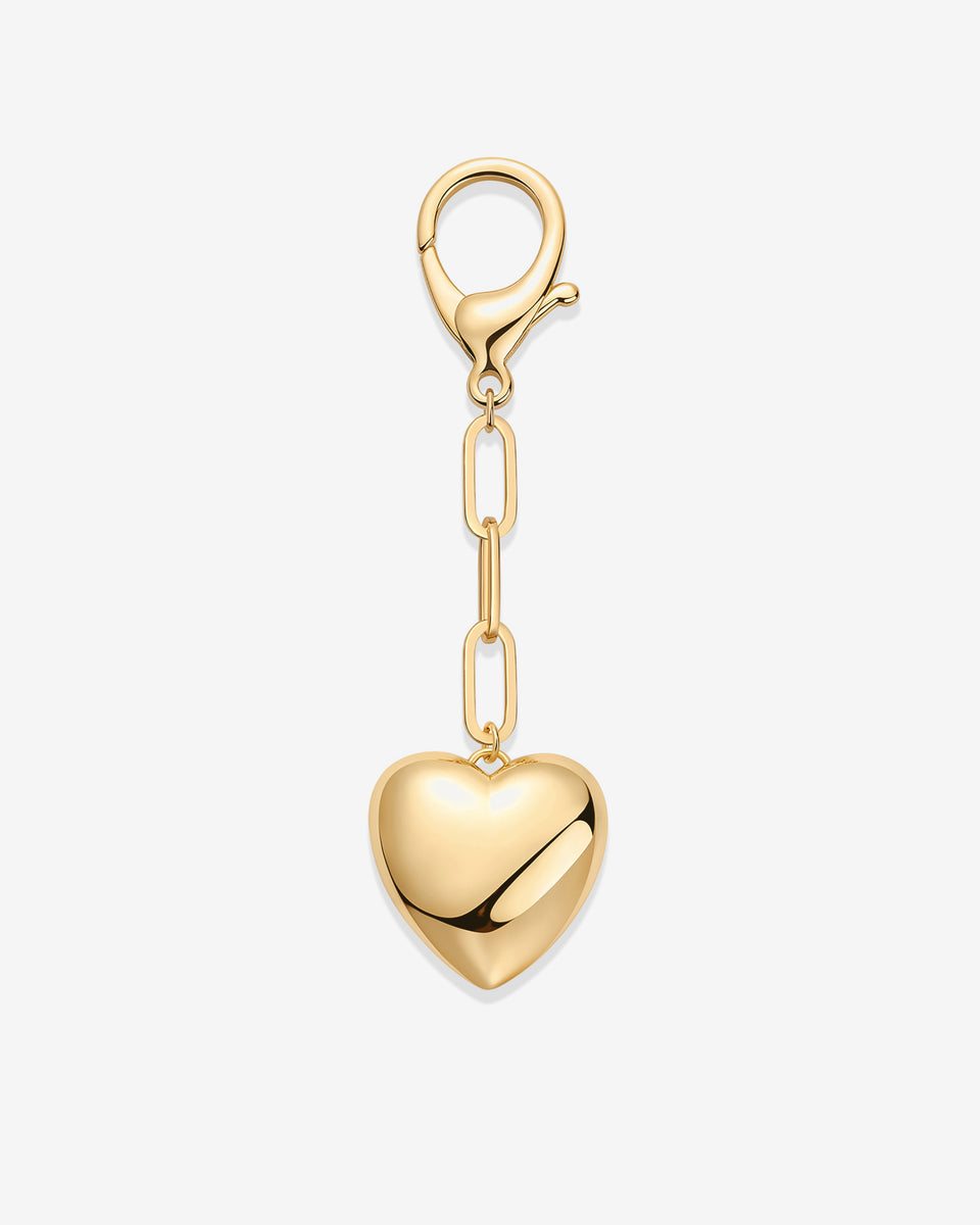 Puffy Heart Bag Charm – PAVOI